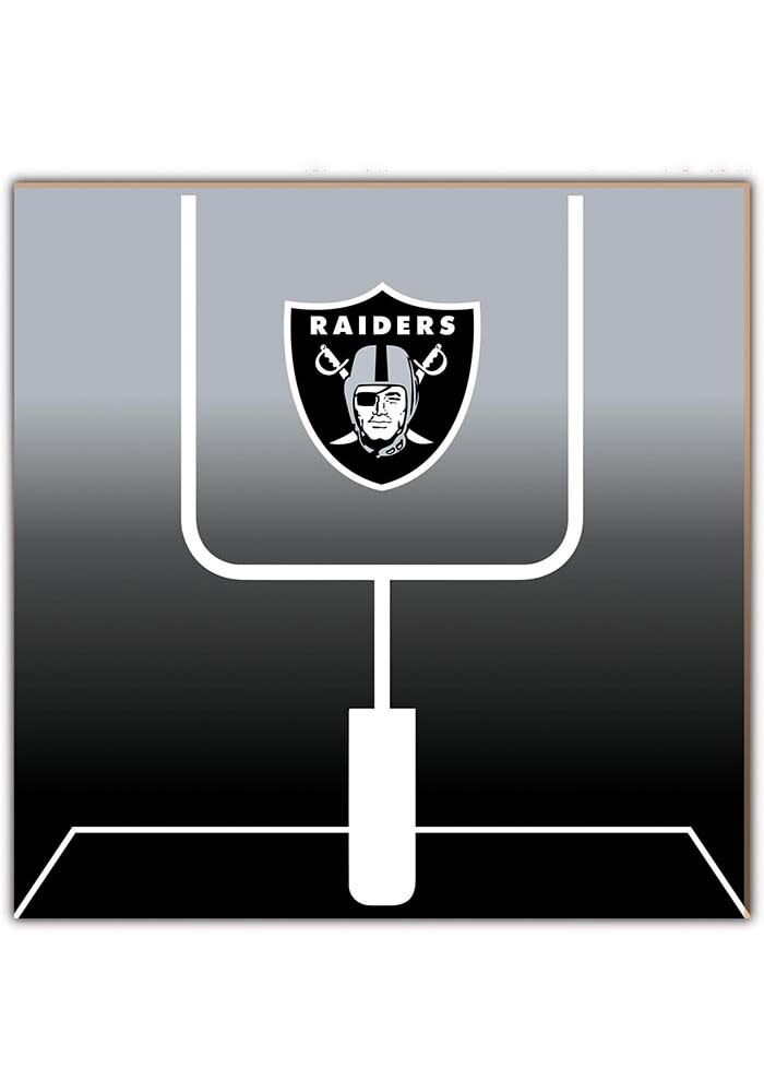 Las Vegas Raiders Goal Gradient Sign BLACK - 326217620