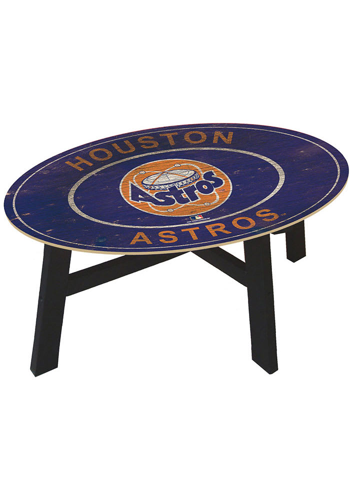 Houston Astros Logo Heritage Logo NAVY Coffee Table - 32622156
