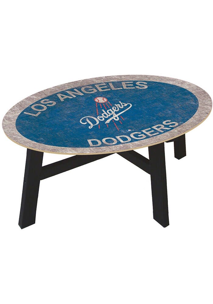 Los Angeles Dodgers Team Color Logo Blue Coffee Table - 32622200