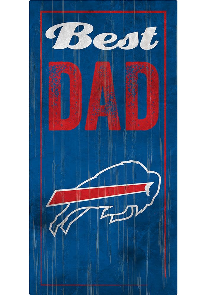 Buffalo Bills Best Dad Sign Blue - 32623842