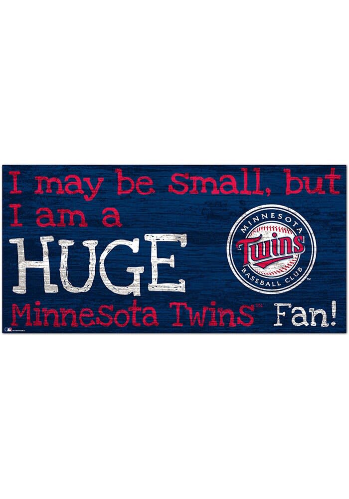 Minnesota Twins Huge Fan Sign NAVY - 32625483
