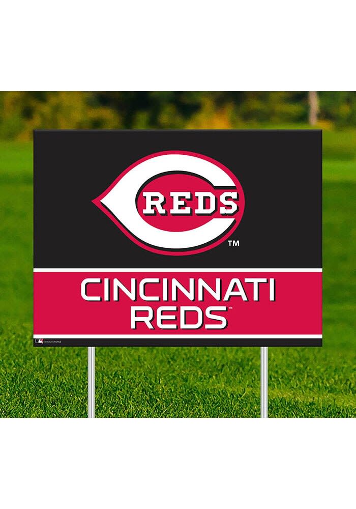 Cincinnati Reds Red Team Yard Sign - 32625566