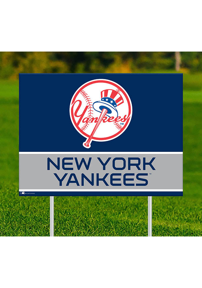 New York Yankees Blue Team Yard Sign - 32625572