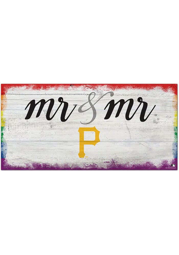 Pittsburgh Pirates Mr and Mr Sign BLACK