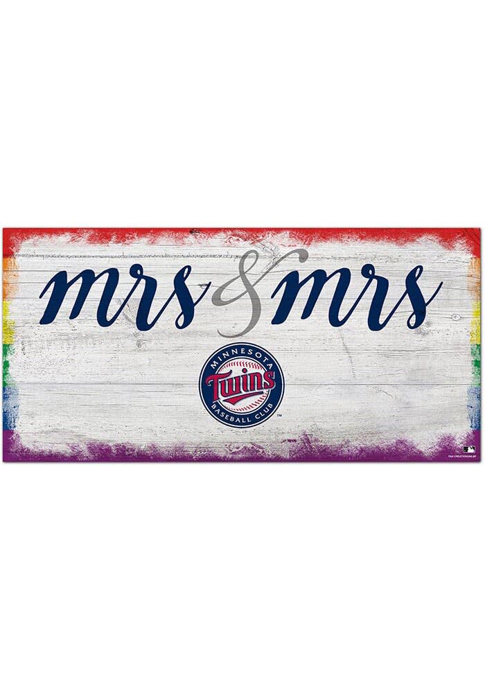 Minnesota Twins Mrs and Mrs Sign Blue