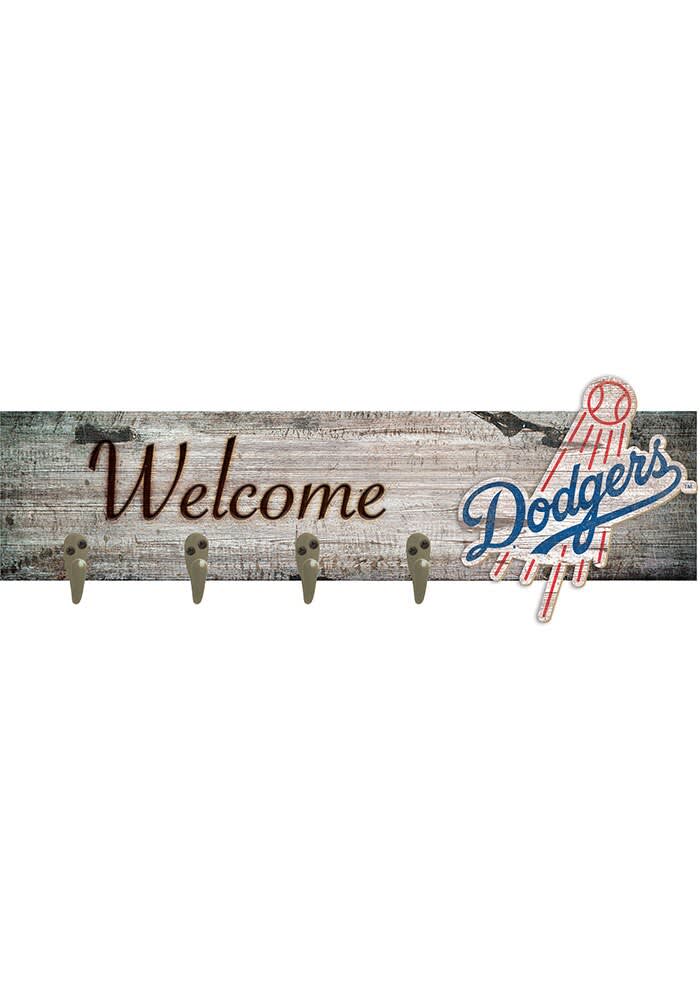Los Angeles Dodgers Coat Hanger Sign Blue
