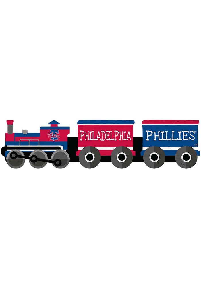 Philadelphia Phillies Train Cutout Sign Red - 32628239