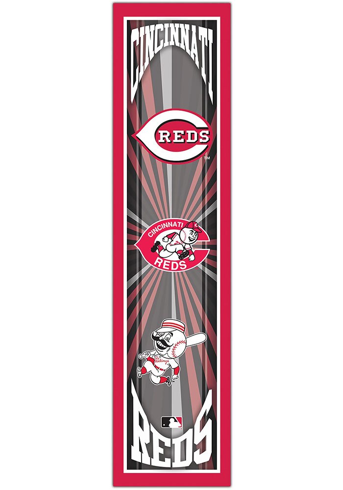 Cincinnati Reds Throwback Sign Red - 32628535