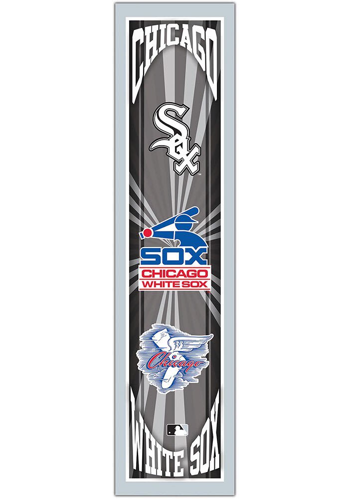 Chicago White Sox Throwback Sign BLACK