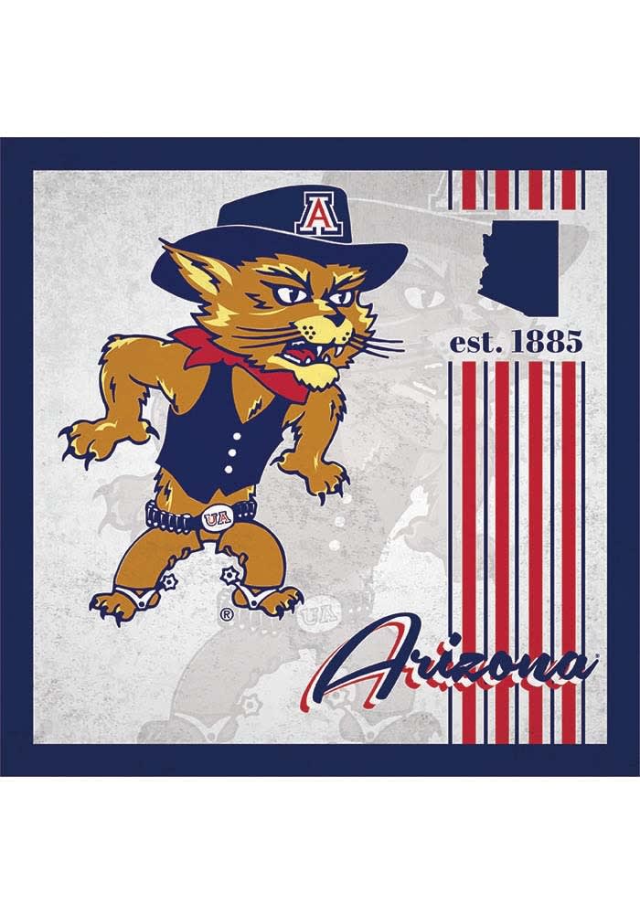 Arizona Wildcats Album Sign Blue - 32629551