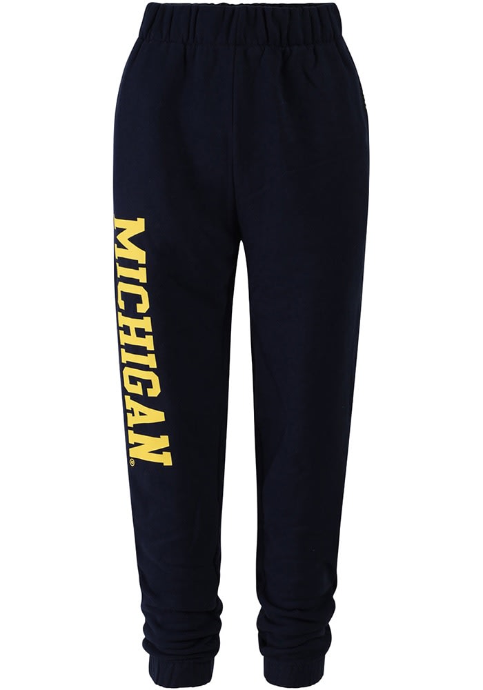 Michigan Wolverines Hype and Vice Womens BLUE Classic Sweatpants - 33970584