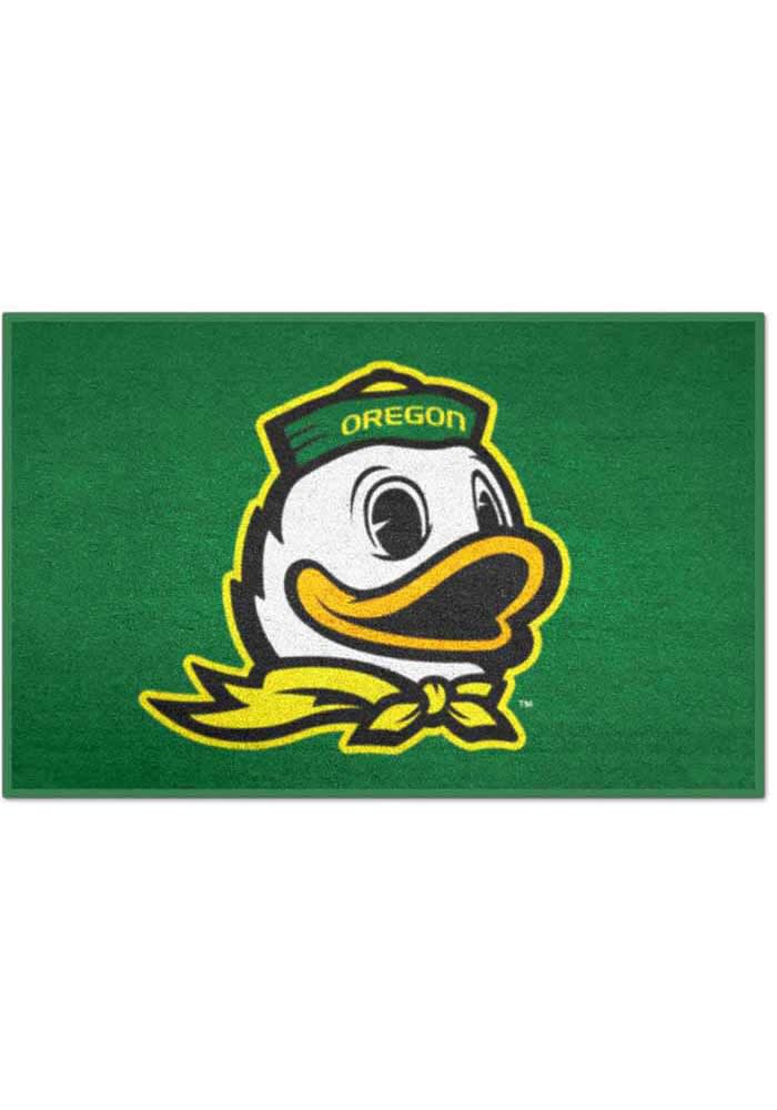 Oregon Ducks Alternate Logo Interior Rug GREEN - 3445961