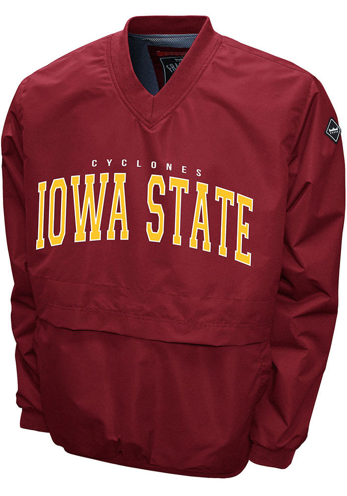 Iowa State Cyclones Mens Members Windshell CARDINAL Pullover Jackets ...