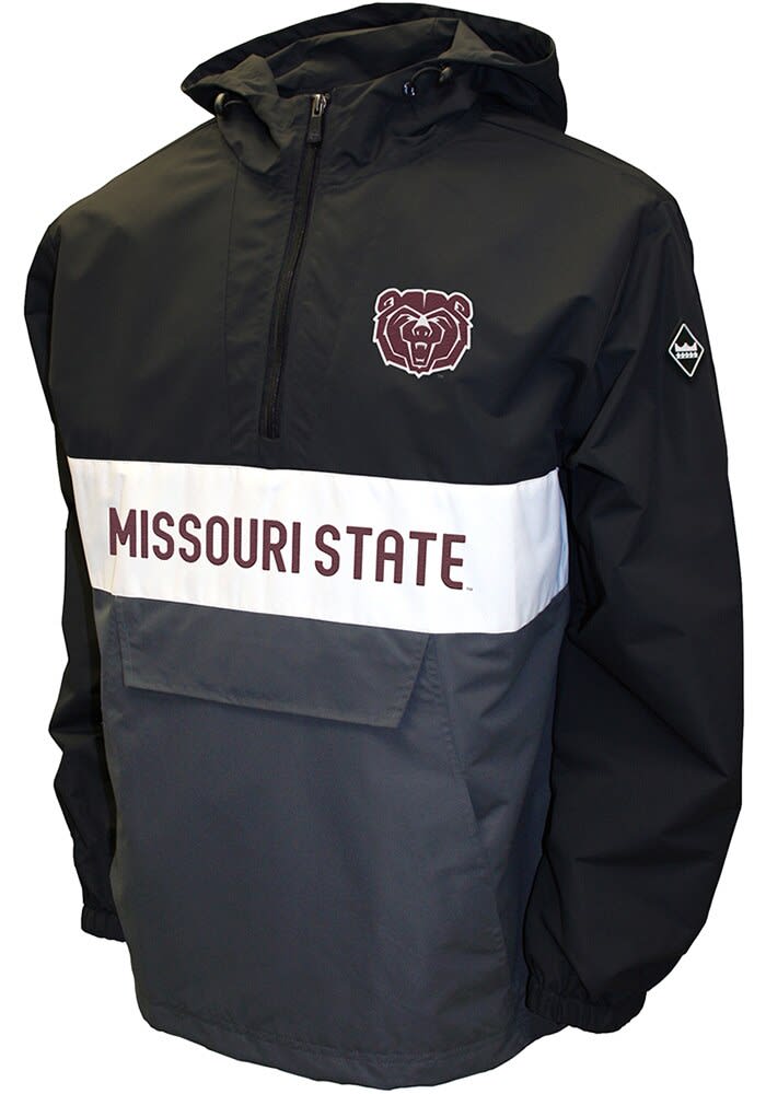 Missouri State Bears Mens Alpha Anorak MAROON Pullover Jackets - 34560120