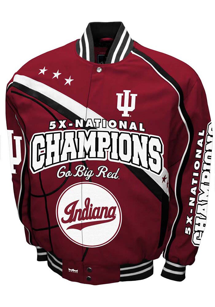 Indiana Hoosiers Mens CRIMSON Commemorative Cotton Twill Heavyweight ...