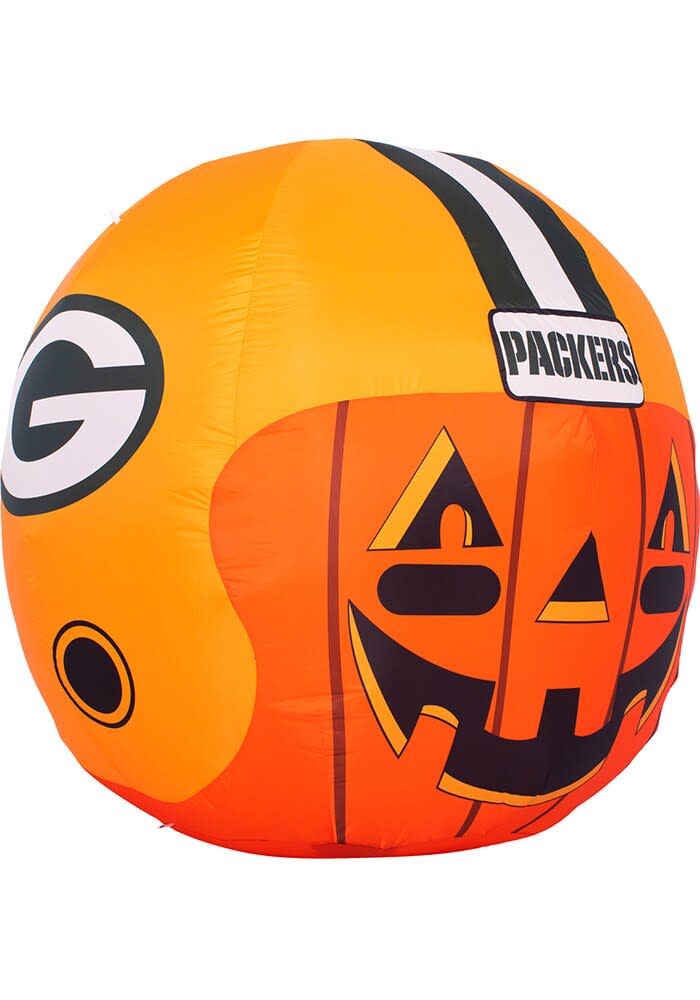 Green Bay Packers DARKGREEN Outdoor Inflatable Jack O' Helmet - 3566560