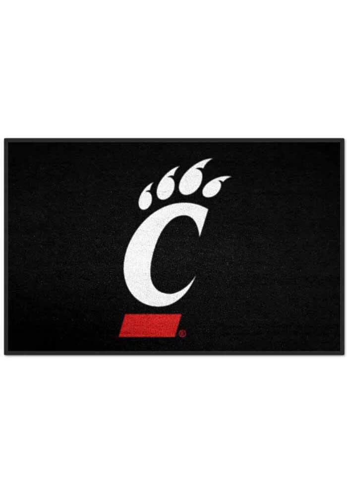 Cincinnati Bearcats Logo Interior Rug BLACK - 369578324
