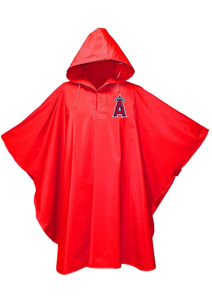 Los Angeles Angels Stadium Poncho - Red