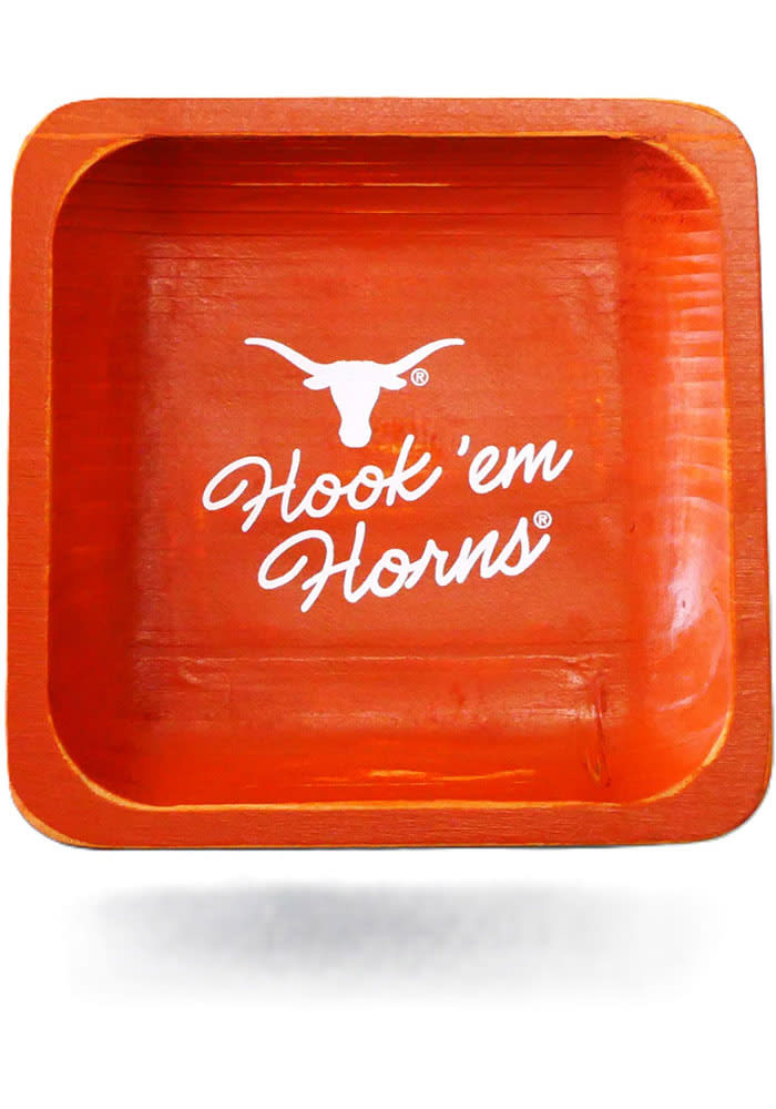 Texas Longhorns BURNTORANGE Spirit Wood Serving Tray - 3740090