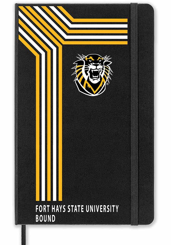 Fort Hays State Tigers BLACK School Bound team logo Notebook and Folder ...
