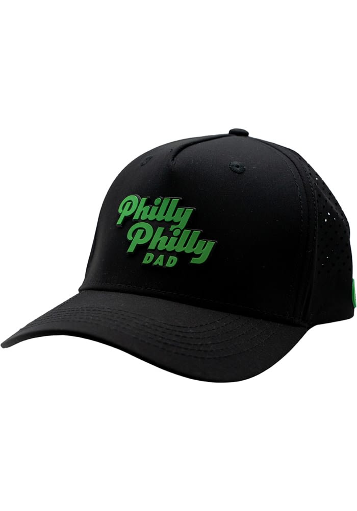 Philadelphia BLACK Philly Philly Dad Performance 5-Panel Adjustable Hat ...