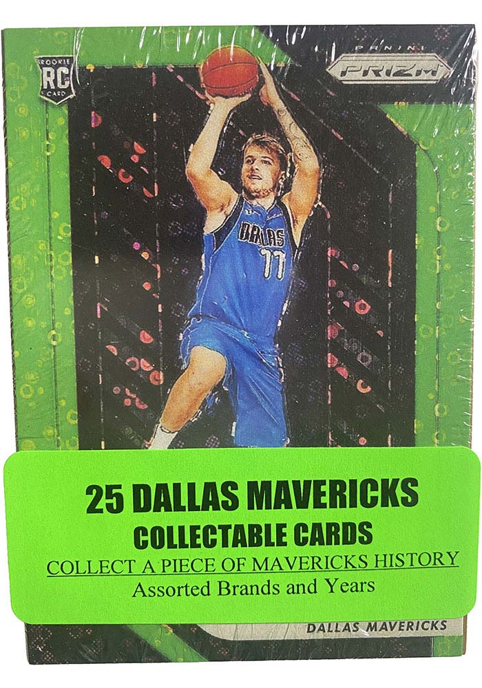 Dallas Mavericks BLUE 25 Pack Collectible Basketball Cards - 3790027