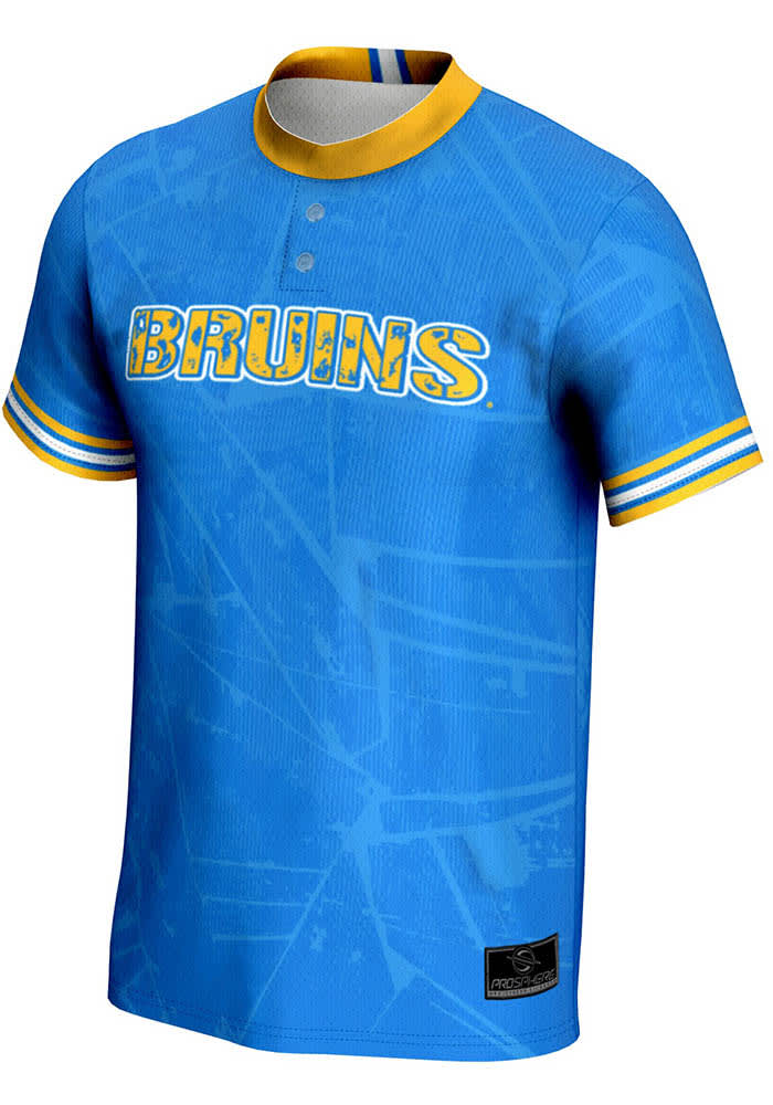 ProSphere Mens LIGHT BLUE UCLA Bruins Vigor Baseball Jersey - 3858540