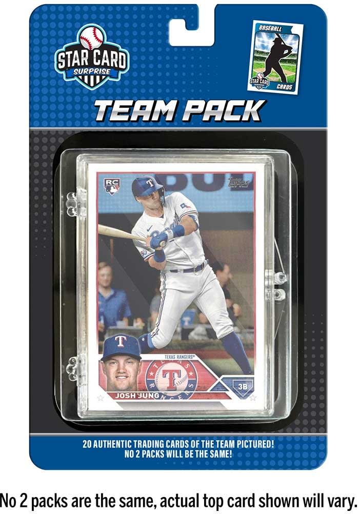 Texas Rangers BLUE Team Pack Baseball Cards - 3870005