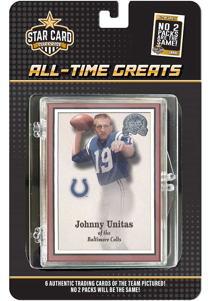 Indianapolis Colts BLUE All-Time Greats Football Cards - 3870100