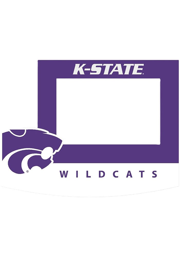 K-State Wildcats PURPLE 4x6 Standee Mascot Picture Frame - 4004996