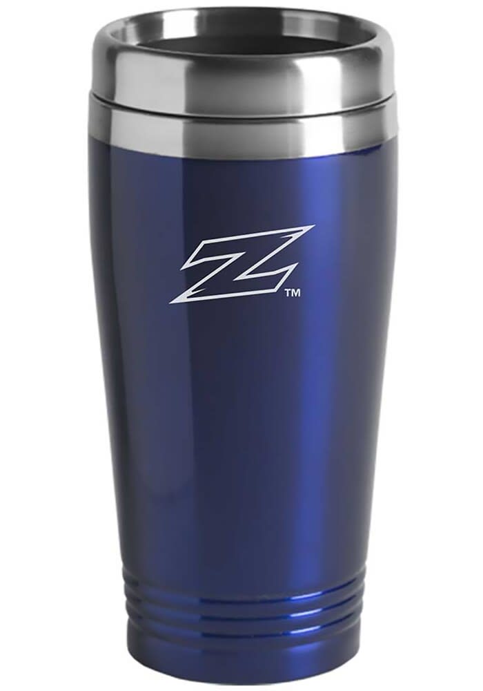 Akron Zips BLUE 16oz Stainless Steel Travel Mug - 4010077