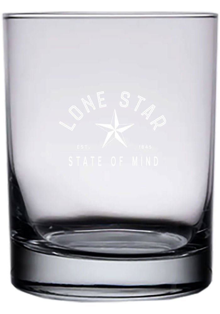 Texas CLEAR 14 oz Engraved Rock Glass - 40141032