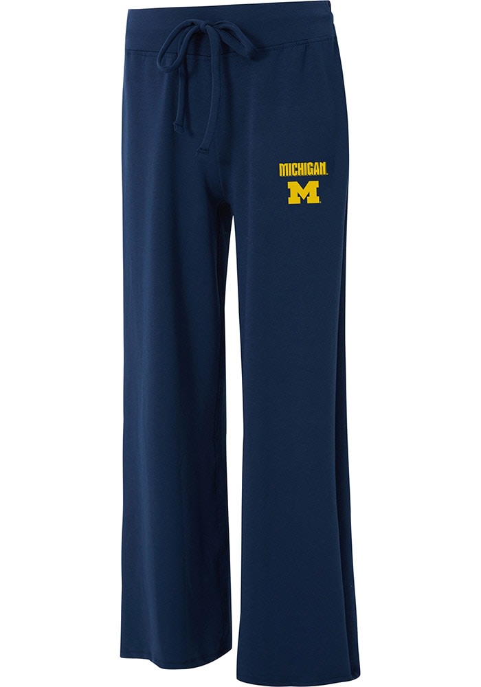 Michigan Wolverines Concepts Sport Womens BLUE Darby Sweatpants - 4028320
