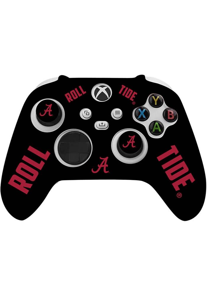 Alabama Crimson Tide BLACK Xbox Controller Skin - 403337593