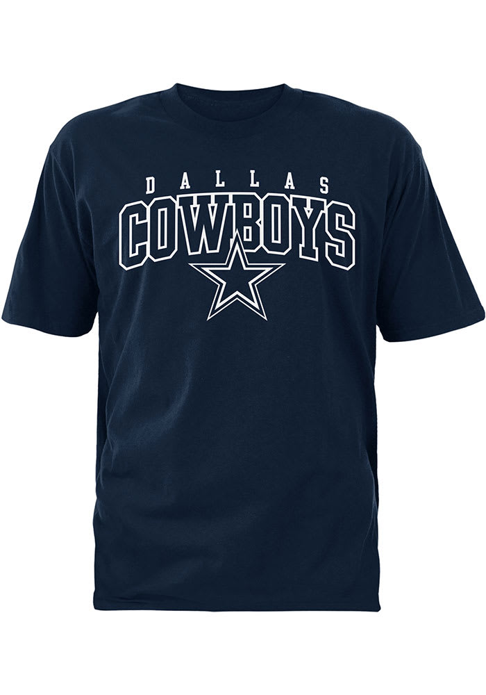 Dallas Cowboys NAVY FLEMING Short Sleeve Fashion T Shirt - 41024137
