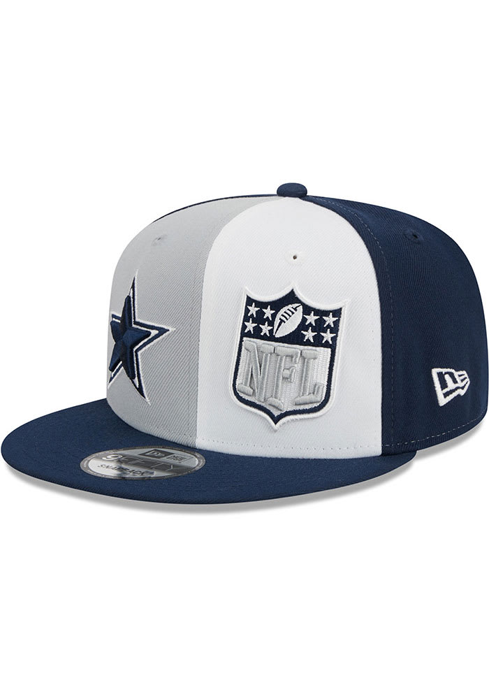 Dallas Cowboys New Era NAVY 2023 Sideline Script 9FIFTY Snapback Hat ...