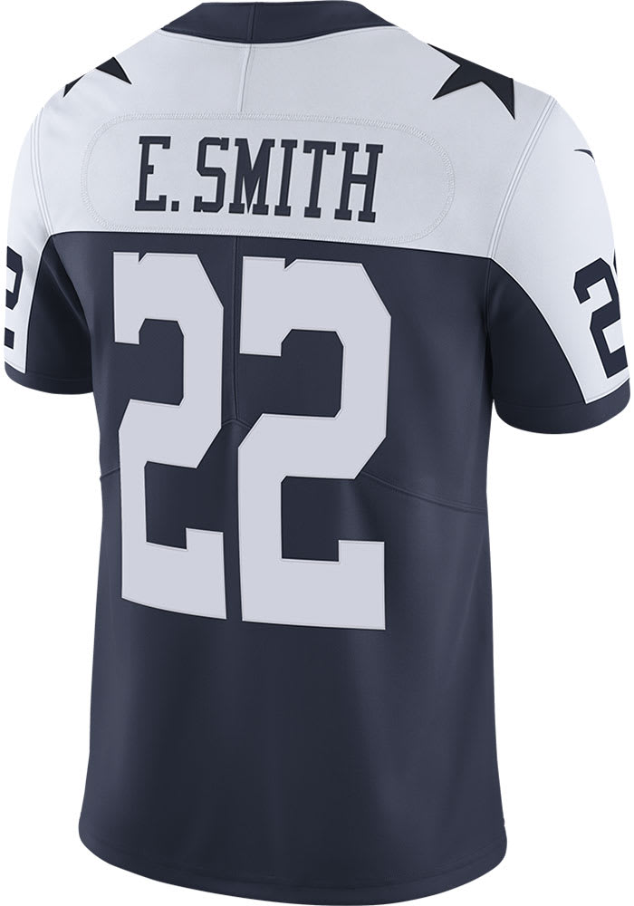 Emmitt Smith Dallas Cowboys Mens WHITE Alt Ltd Limited Football Jersey ...