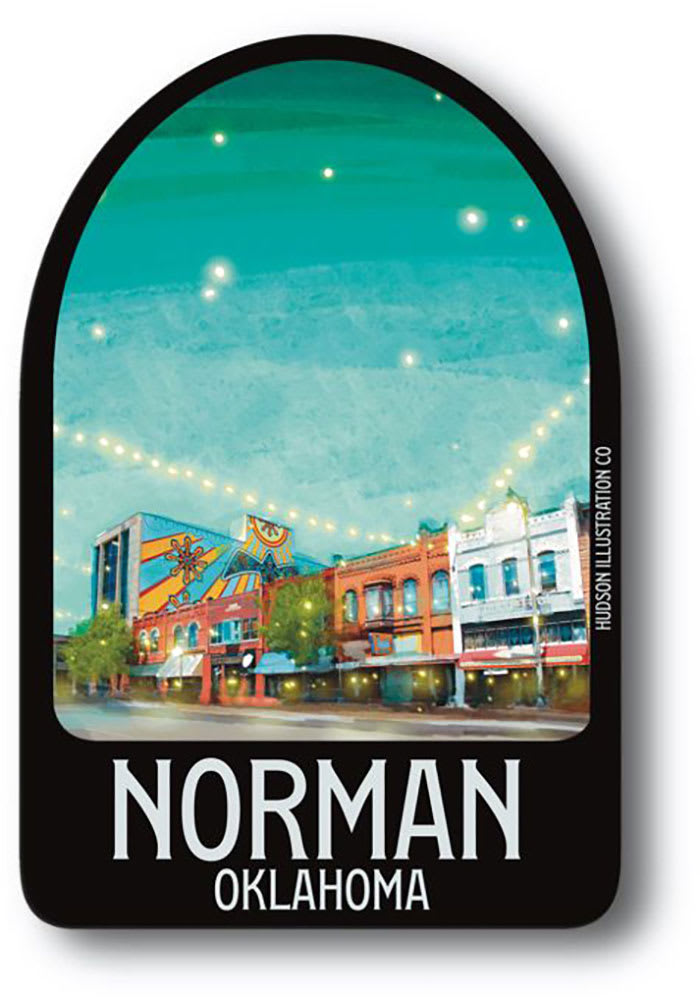 Norman Souvenir | Norman Stickers BLACK City - 4110053