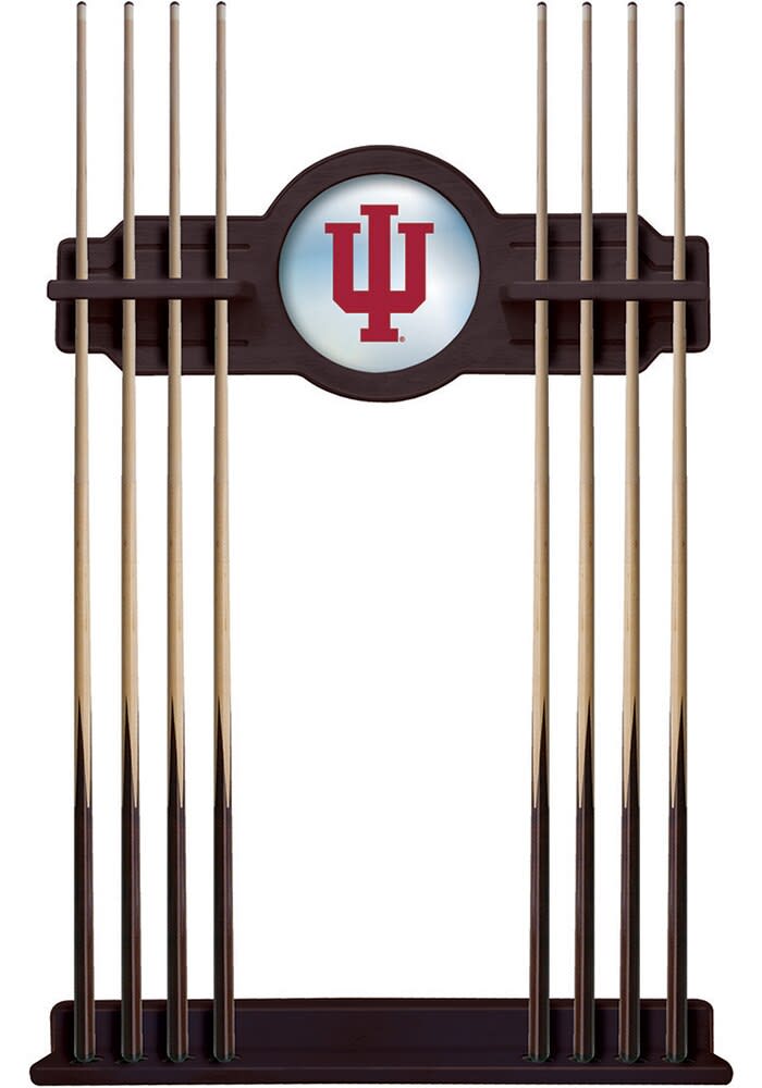 Indiana Hoosiers Solid Wood Cue Rack Pool Table ASH - 41884183