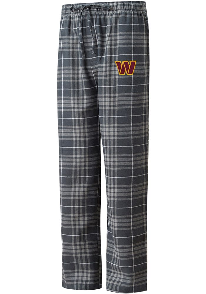 Washington Commanders Mens Concepts Sport CHARCOAL Concord Sleep Pants ...