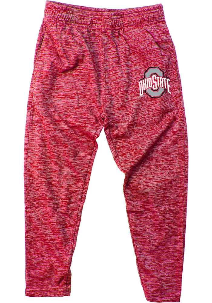 Wes and Willy Ohio State Buckeyes Boys Red Cloudy Yarn Sweats - 42150427