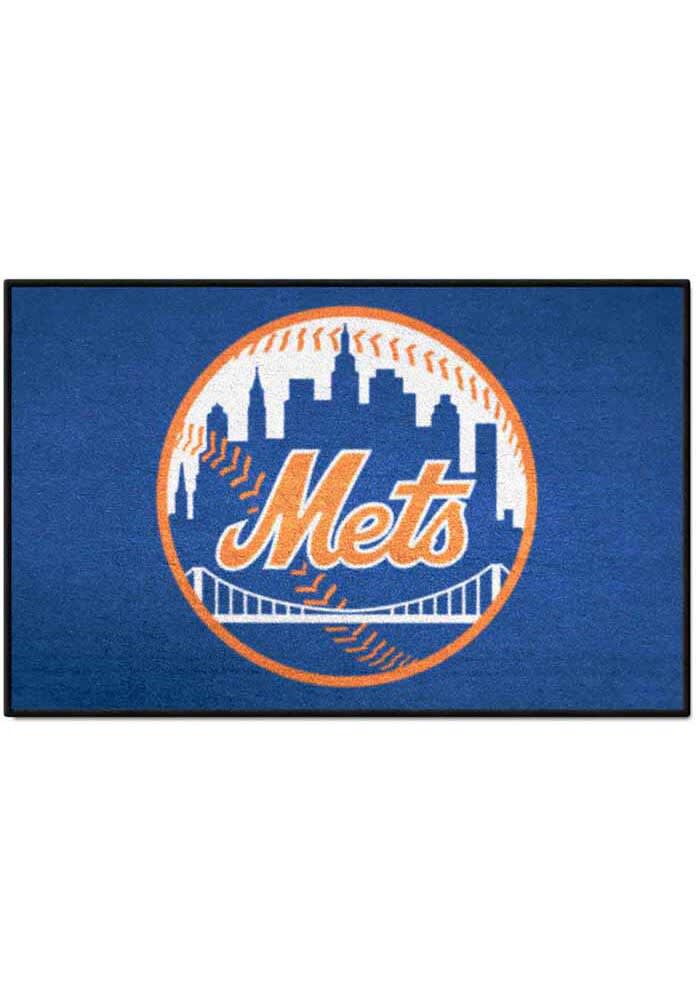 New York Mets Logo Interior Rug ROYAL - 4322176