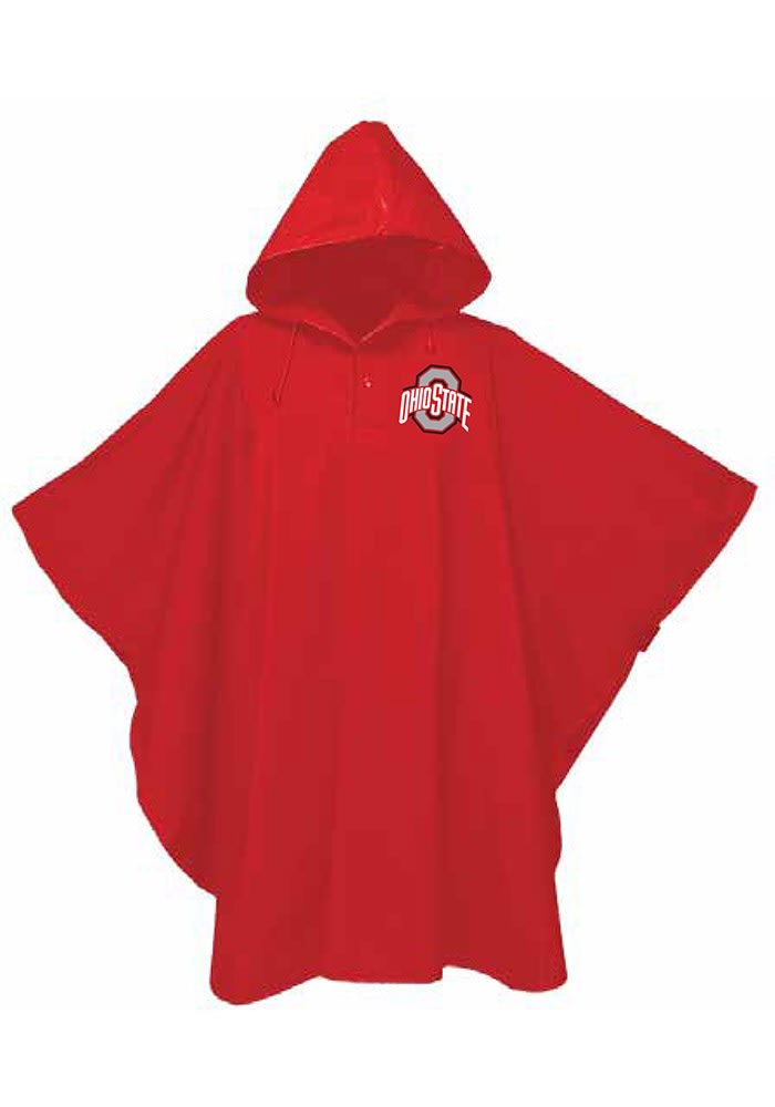Ohio State Buckeyes Red Stadium Poncho - 43349591