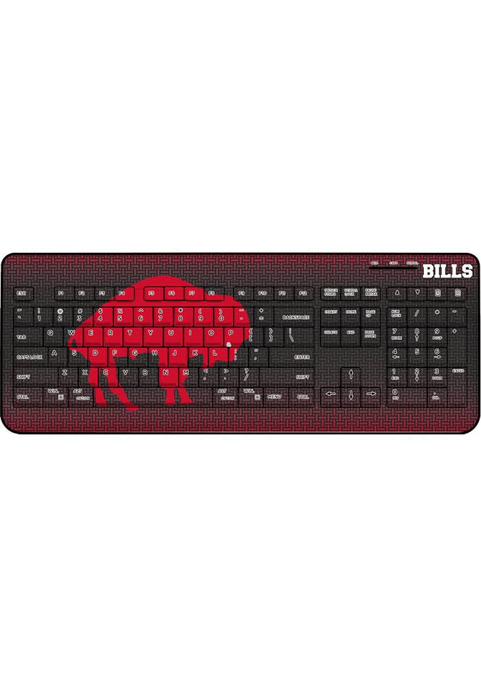 Buffalo Bills BLACK Historic Linen Wireless Keyboard - 44164723