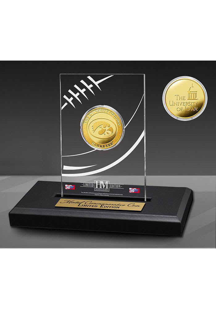Iowa Hawkeyes GOLD Acrylic Display Gold Coin - 4441747
