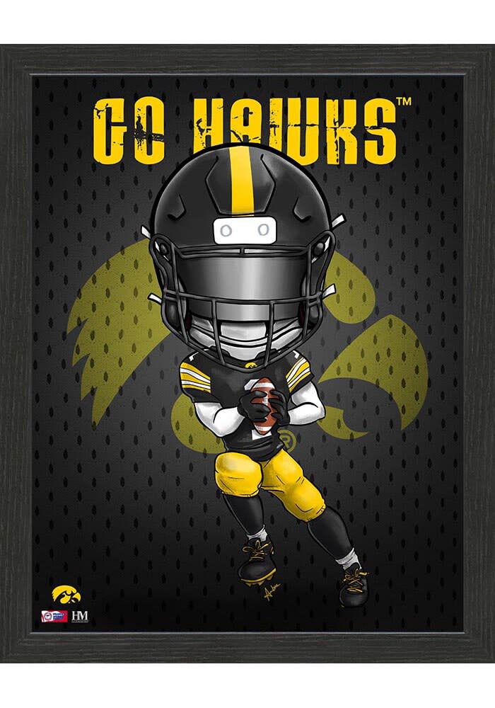 Iowa Hawkeyes BLACK Collegiate Dynamo Picture Frame