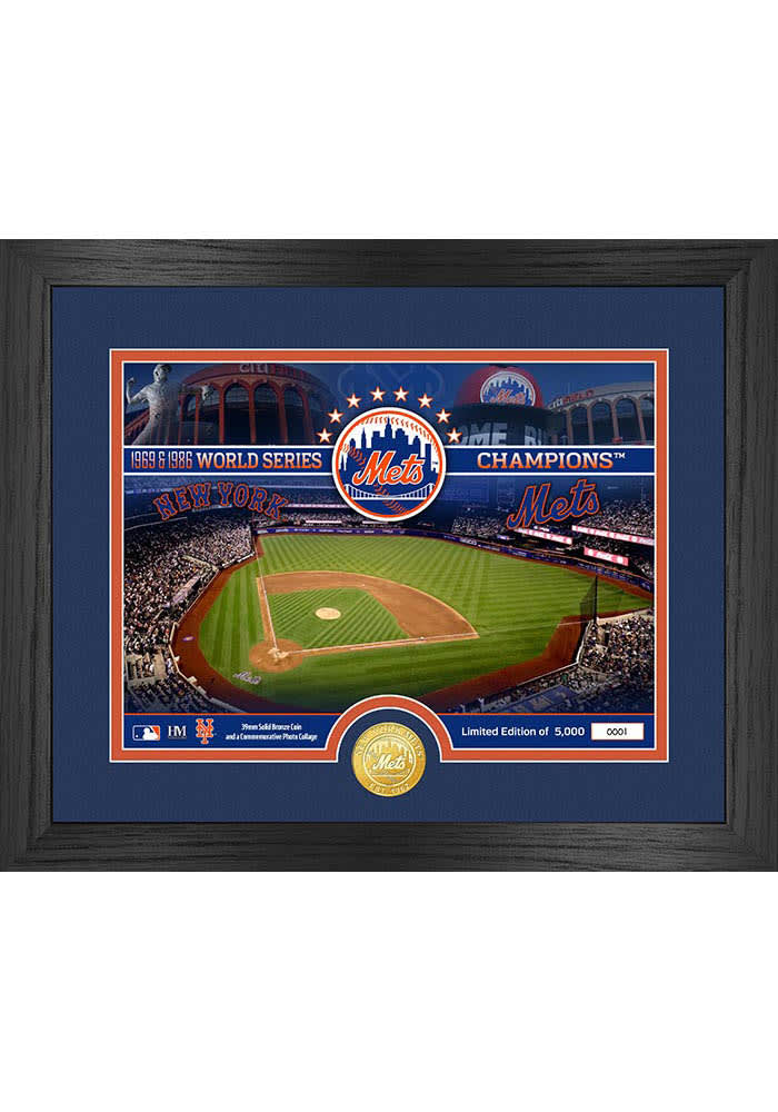New York Mets GREEN Stadium Photo and Coin Plaque - 4442248