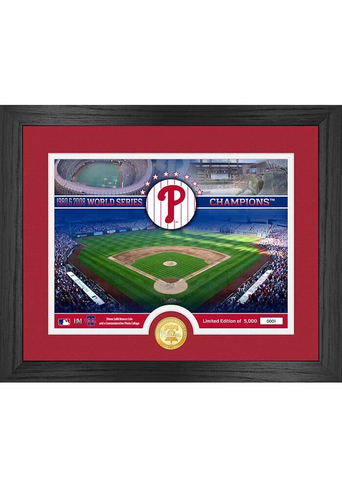 Philadelphia Phillies Stadium PM Plaque - RED