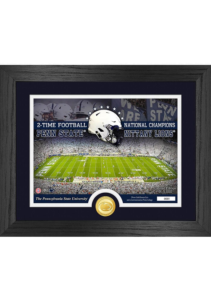 Penn State Nittany Lions NAVY Stadium PM Plaque - 4442407