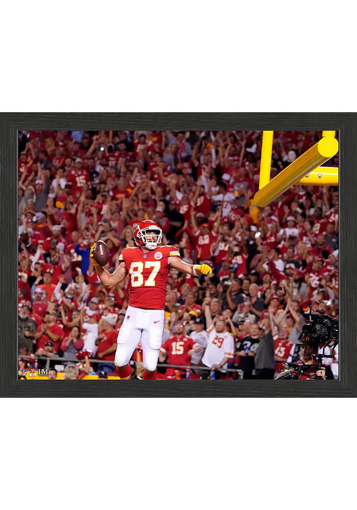 Travis Kelce Kansas City Chiefs 12x15 Travis Kelce Framed Posters - RED